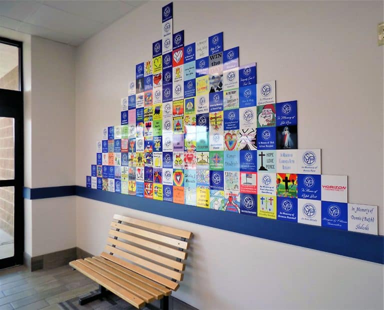 Helping Others Tiles: SVDP Memorial Tiles | Local Made Ceramic Tiles